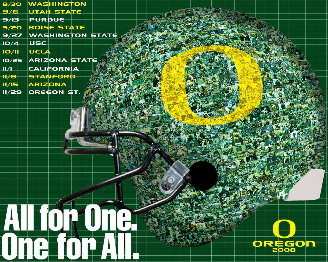 2008 Oregon Athletics Wallpaper - GoDucks.com - The University of ...